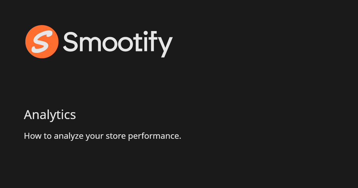 Analytics | Smootify Docs
